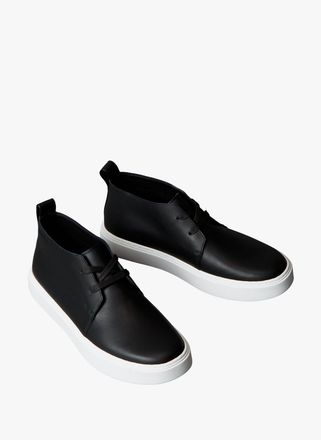 Calvin Klein Baskets basses en cuir lisse