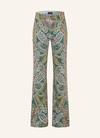 Etro Etro Flared Leg Jeans gruen