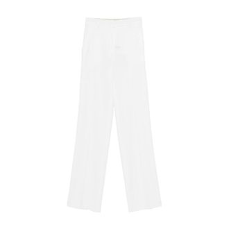 Max Mara Femme, Pantalons, Blanc, Taille: 38 FR Quasar Wide Pantalons