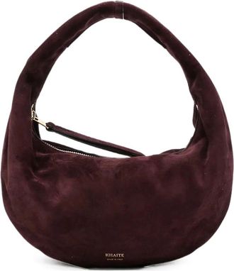 Khaite Schultertasche - Dunkelrot