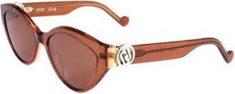 Liu Jo Lunettes de Soleil LJ767SR 216 CARAMEL 56/16/140 Femme