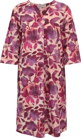 Cartoon Damen Sommerkleid mit Muster 42, Cream/Dark Pink