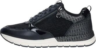 Tamaris Femme, Chaussures, Bleu, Taille: 37 EU Baskets Laag