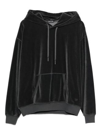 Tom Ford Hoodie mit Tasche - Grau