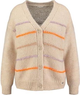 Key Largo Key Largo Candy Jacket Cardigan, Beige chiné. (1006), XXL Femme
