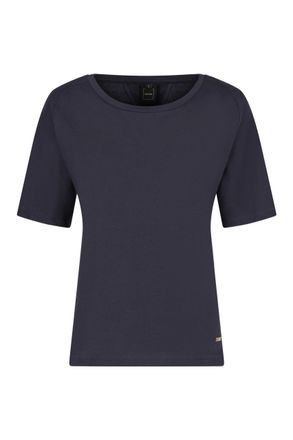 Geox Womens W Jersey R T-Shirt, Blue Nights, Small