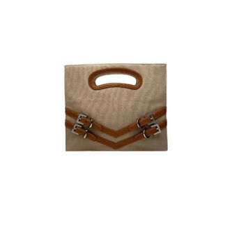 Saint Laurent Pre-owned Lederhandtasche - - Pre-owned - Damen - Beige - ONE SIZE