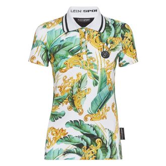 Plein Sport Femme, Tops, Multicolore, Taille: 42 FR T-Shirt Col Rond