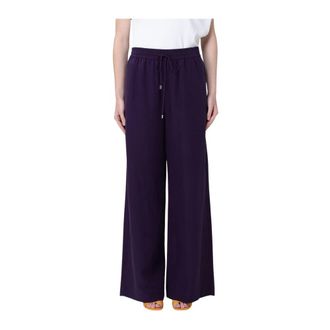 Liu Jo Pantaloni in misto lino - - Trousers - Damen - Lila - XL