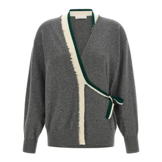 Dries Van Noten Toma Cardigan - - Knitwear - Damen - Grau - M