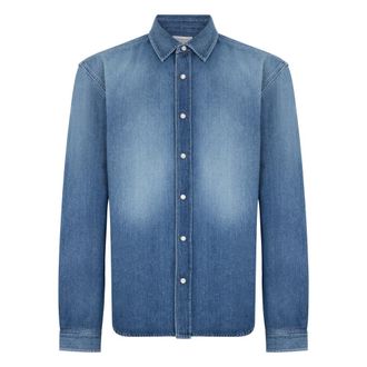 Saint Laurent Herren, Shirts, Blau, MGr&ouml;&szlig;e