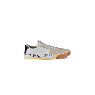 Palm Angels Homme, Chaussures, Blanc, Taille: 46 EU Baskets Basses Vulcanis&eacute;es