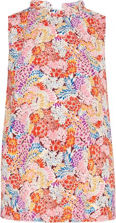 Usha Bluse Frauen mehrfarbig rot