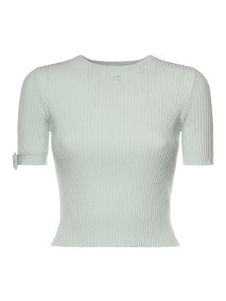 Courr&egrave;ges Top - Vert Clair