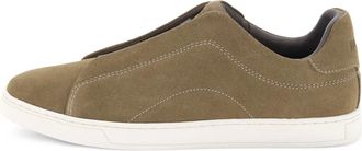 Boggi Milano Homme, Chaussures, Beige, Taille: 45 EU Suede Leather Baskets