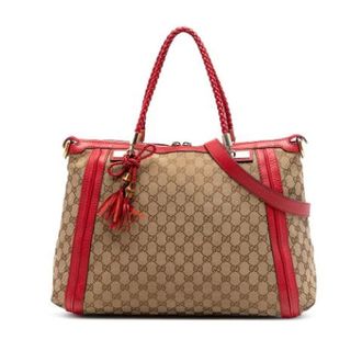 Gucci Pre-owned Bella Tote - Femme - Pre-owned - Beige - Taille: ONE Size