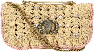 Kurt Geiger Femme, Sacs, Beige, Taille: ONE Size Chelsea Ruffle Crossbody