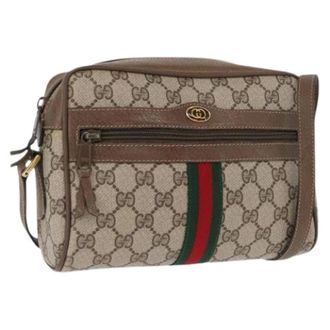 Gucci Sac bandouli&egrave;re en plastique Pre-owned - Femme - Pre-owned - Beige - Taille: ONE Size