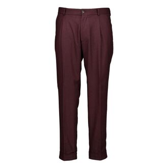 Club of Gents Slim-Fit-Hose - - Trousers - Herren - Lila - M