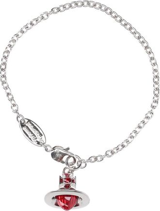 Vivienne Westwood New Diamante Heart Bracelet