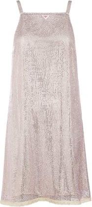 Prada Robe brod&eacute;e de strass
