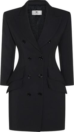 Elisabetta Franchi Robe Courte - Noir