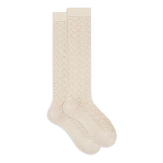 Gallo Gallo, Femme, Sous-vêtements, Multicolore, Taille: ONE Size Longues Chaussettes Perforées