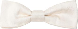 Dolce & Gabbana Wei&szlig;e Seiden-Schmetterlingsbluse - - Accessories - Herren - Wei&szlig; - ONE SIZE