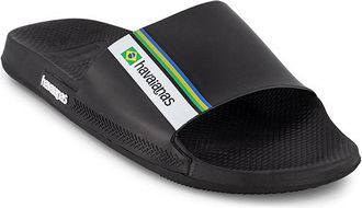 Havaianas Herren Pantoletten schwarz Gummi