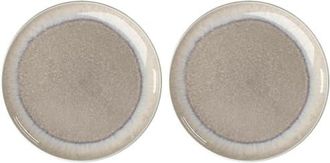 like. by Villeroy & Boch Perlemor Sand Fr&uuml;hst&uuml;cksteller 24 cm (Packung mit 2)