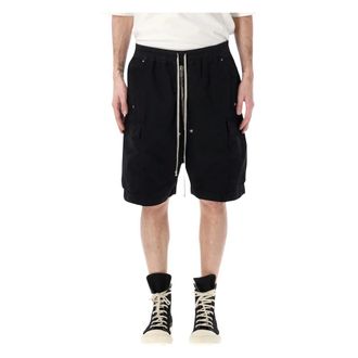 Rick Owens Homme, Shorts, Noir, Taille: L Cargobela Shorts