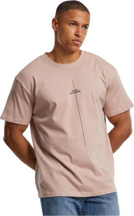 Merchcode Merchcode Mens MP0006978-Think Different Heavy Oversized Tee T-Shirt, duskrose, XL