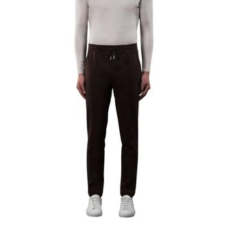 Moorer Homme, Pantalons, Brun, Taille: XL Pantalon Coupe Slim