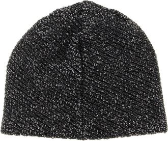 Maison Michel Sequin-Embellished Beanie - Black