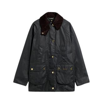Barbour Veste moderne Beadnell cir&eacute;e - Femme - Vestes - Vert - Taille: 42 FR