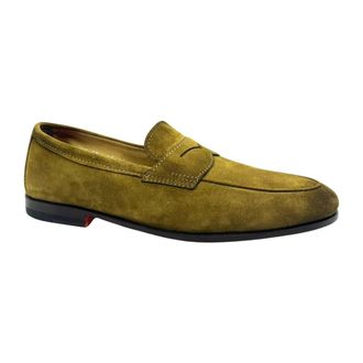 Santoni Herren, Schuhe, Gr&uuml;n, 41 EUGr&ouml;&szlig;e