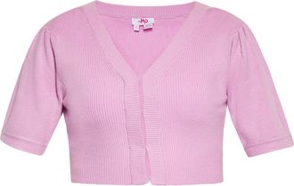 Mymo Strickjacke Damen Rosa