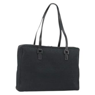 Fendi Pre-owned Zucchino Tote Bag - Femme - Pre-owned - Noir - Taille: ONE Size