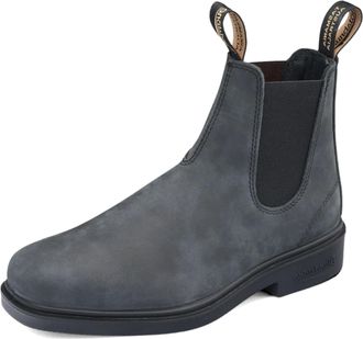 Blundstone Unisex-Erwachsene Chisel Toe 1308 Chelsea Boots, Grau (Rustic Black Rustic Black), 47 EU (12 UK)