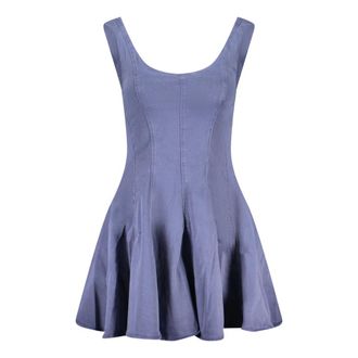 Desigual Femme, Robes, Bleu, Taille: 44 FR Short Dress