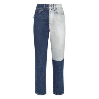 Philipp Plein Femme, Jeans, Bleu, Taille: W26 Denim Boyfriend