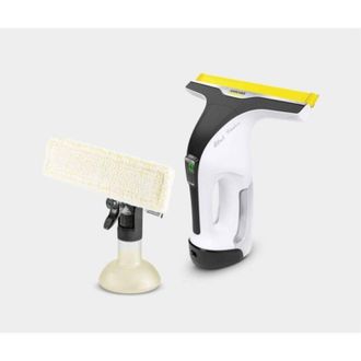Karcher k&auml;rcher Fensterabsauger Akku 170ml 100min Laufzeit Ladestation wei&szlig;