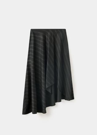 Mango SKIRT TRUFA gris - Femme - 36 - MANGO