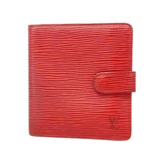 Louis Vuitton Portefeuille Vintage Bi-fold Pre-owned - Femme - Pre-owned - Rouge - Taille: ONE Size