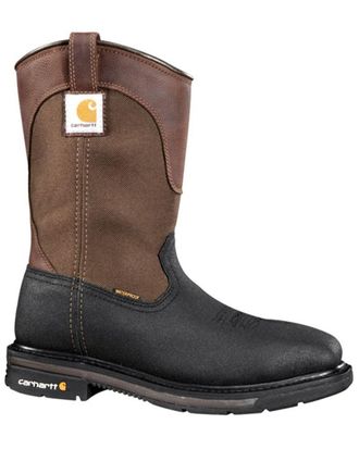 Carhartt Work in Progress Herren Rugged Flex Square Waterproof 11 Steel Toe Wellington Cmp1258 Halblange Stiefel, Braun Brown, 44 EU