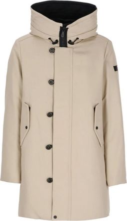 Peuterey Long Down Jacket - Homme - Manteaux - Beige - Taille: M