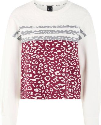 Marc Cain Damen Pullover mit Muster
