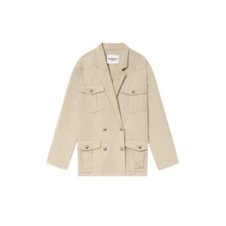 Isabel Marant Nevala Coat - - Coats - Damen - Beige - XS