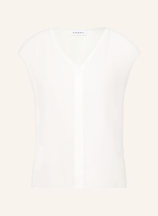 Comma Comma Blusentop weiss