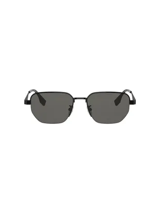 Fendi FE40196U Metal Frame Sunglasses - Black